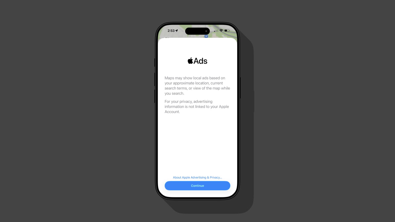 Apple Maps Shows New Ads Disclosure Screen in iOS 26.5 Beta - iClarified