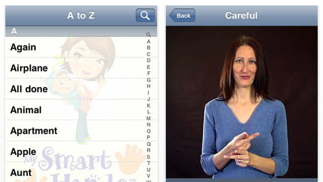 My Smart Hands Baby Sign Language Dictionary 1.0 - iClarified