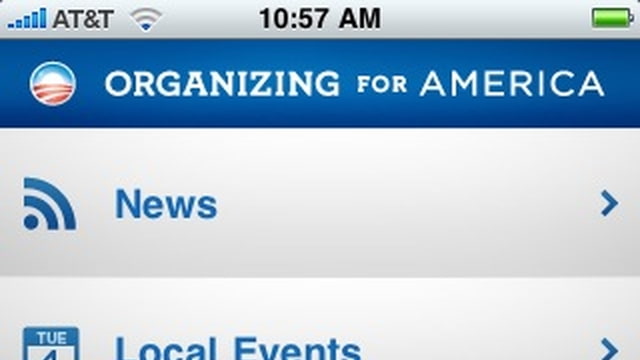 Barack Obama Releases an iPhone, iPad App - iClarified