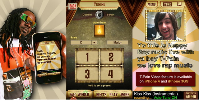 I Am T-Pain App Now Records Auto-Tuned Video - iClarified