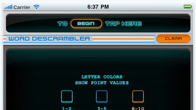 Word Descrambler Released for iOS Devices - iClarified