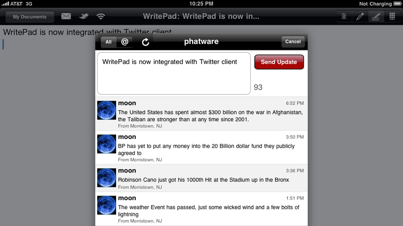 PhatWare Releases WritePad 4.1 for iPad - iClarified