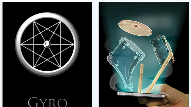 iPhone 4 Gyroscope Controlled Air Drums - iClarified