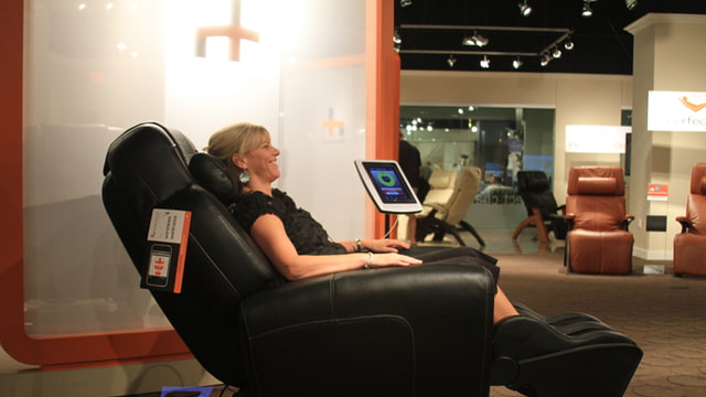 iPhone, iPad Controlled Massage Chair [Video] - iClarified