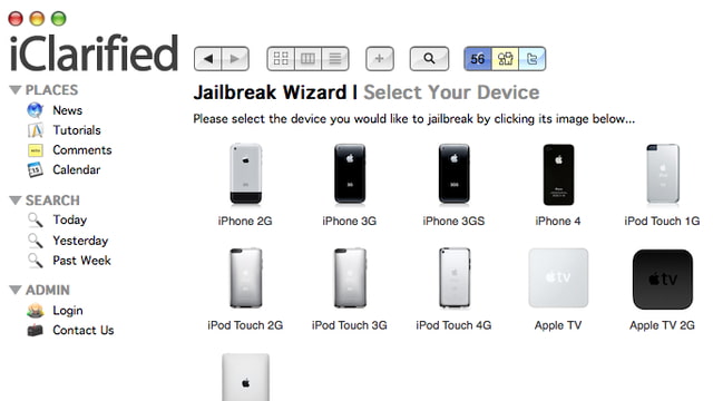 iClarified Jailbreak and Unlock Wizards Updated for iOS 4.2.1 - iClarified