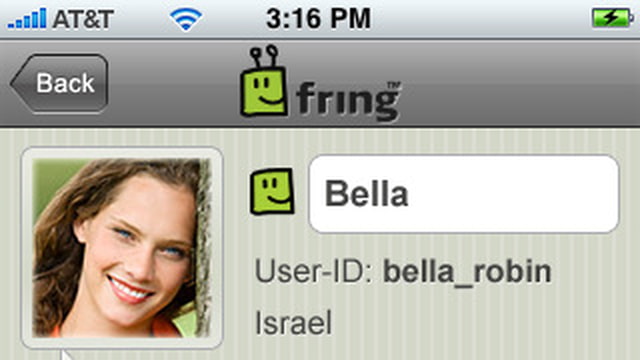 Fring Updates iPhone App With Improved Video Calling - iClarified