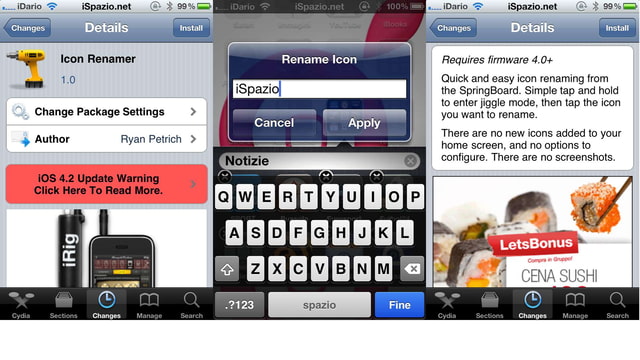 Icon Renamer Lets You Rename iPhone Icons Directly From SpringBoard ...