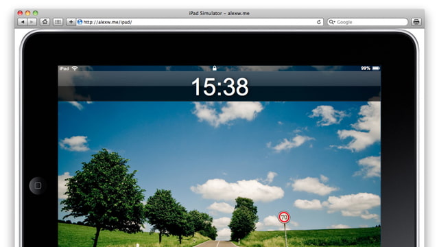 iPad Simulator Built in HTML and JS - iClarified