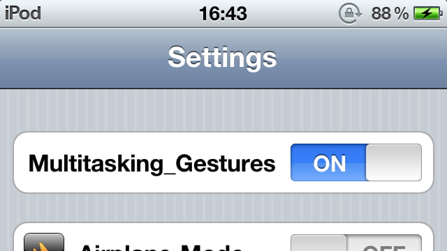 MT Gestures Enables Multitasking Gestures on Your iPhone - iClarified