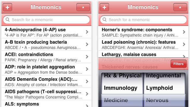 Med Mnemonics Learning App for iOS - iClarified