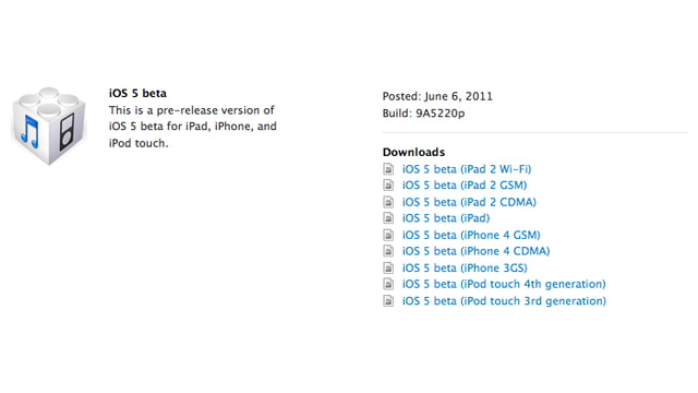 iOS 5 Beta and iTunes 10.5 Beta Now Available for Download - iClarified