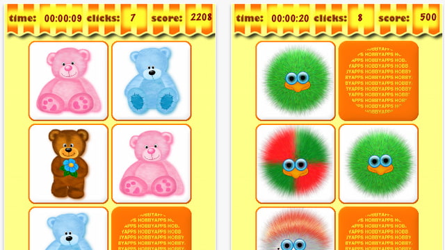 Memory Game For Kids With Teddy Bears - iClarified