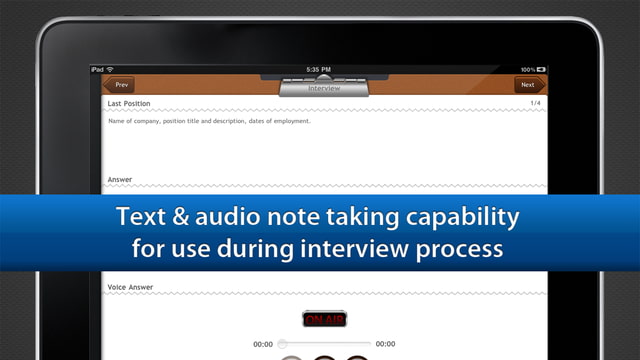 Interview Assistant HD For iPad - iClarified