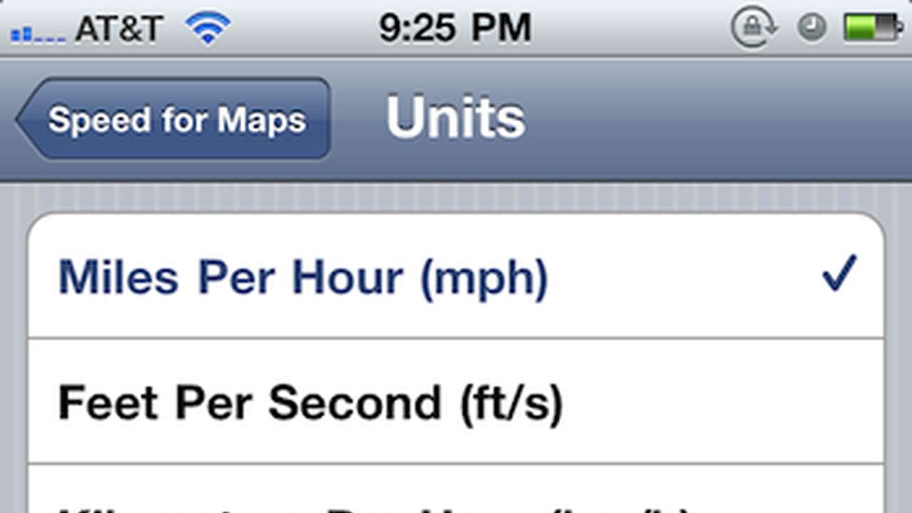 Speed for Maps Tweak Adds a Speedometer to iOS Maps - iClarified