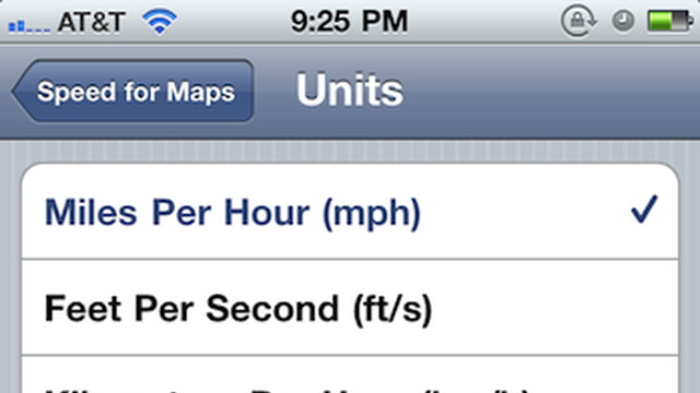 Speed for Maps Tweak Adds a Speedometer to iOS Maps - iClarified