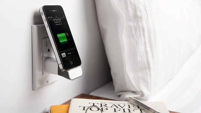 Dock Your iPhone to the Apple USB Power Adapter With MiniDock - iClarified