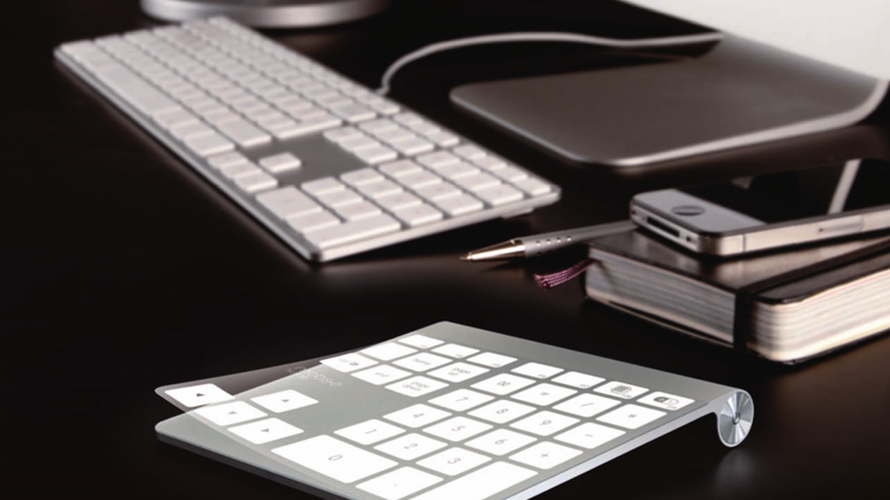 Mobee Magic Numpad Turns Your TrackPad Into a Number Pad - iClarified