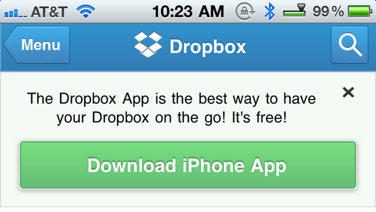 Dropbox Redesigns Its Web App for iOS - iClarified