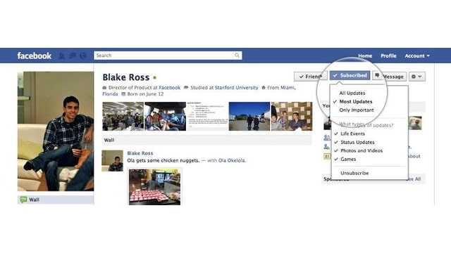 Facebook Launches New Subscribe Button to Directly Compete With Twitter ...