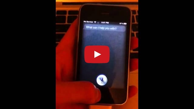 Siri Has Been Ported to the iPhone 3GS [Video] - iClarified