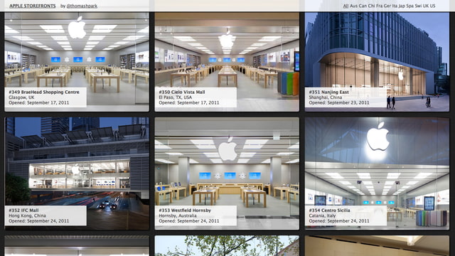 A Gallery of Every Apple Storefront [Photos] - iClarified