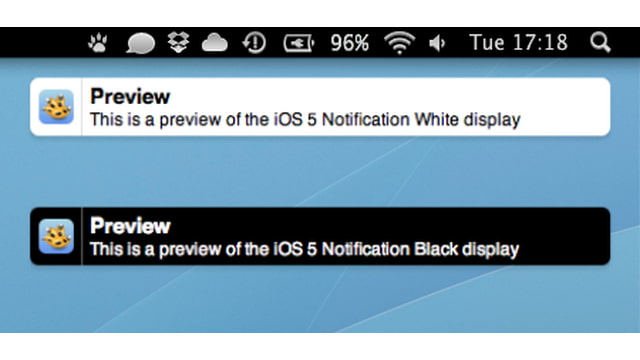 iOS 5 Style Notifications for Growl - iClarified