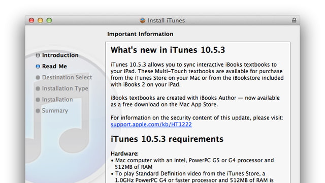Apple Releases iTunes 10.5.3 With Support for iBooks Textbooks - iClarified