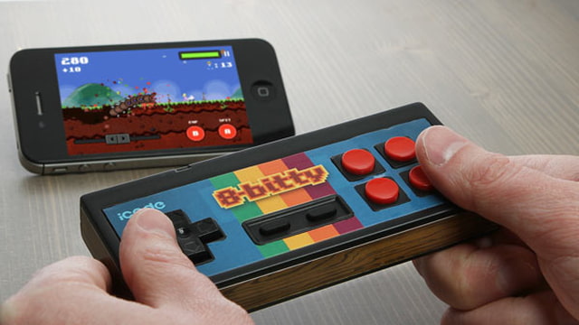 iCade 8-Bitty is a Bluetooth Nintendo-Style Controller for iOS Devices ...