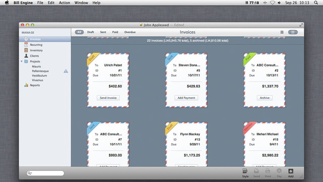 Create And Manage Invoices With Bill Engine - iClarified