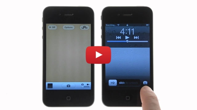 A Look at the New Lock Screen Camera Launch in iOS 5.1 [Video] - iClarified