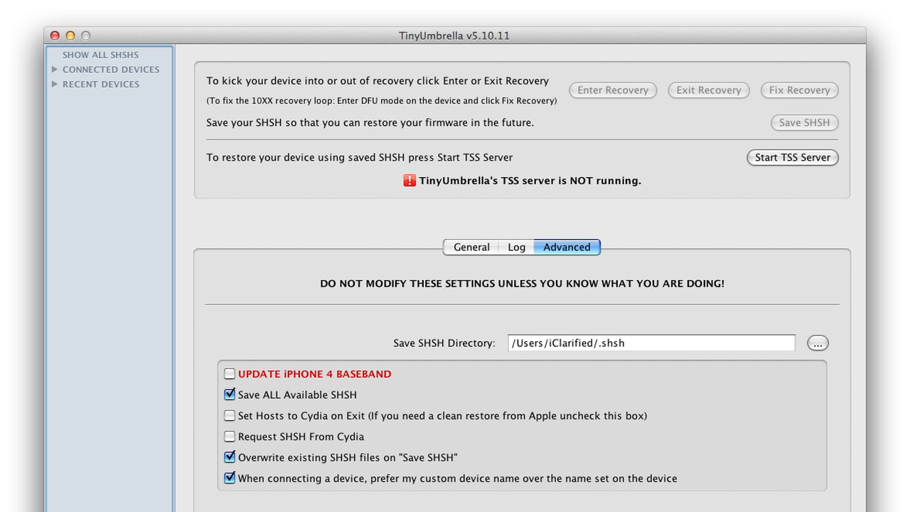 TinyUmbrella Gets Updated With the Ability to Save BBTickets - iClarified