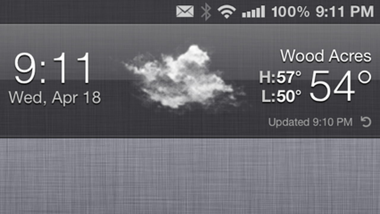 Forecast Puts a Weather Widget on Your Lockscreen - iClarified
