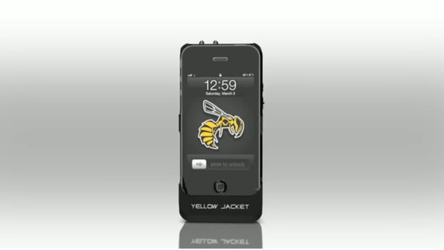 Yellow Jacket iPhone Case Has Built-In 650K Volt Stun Gun [Video ...