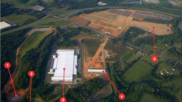 Aerial Photos Show Apple's New Tactical Data Center, Solar Farm ...
