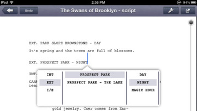 Final Draft Writer Now Available for iPad - iClarified