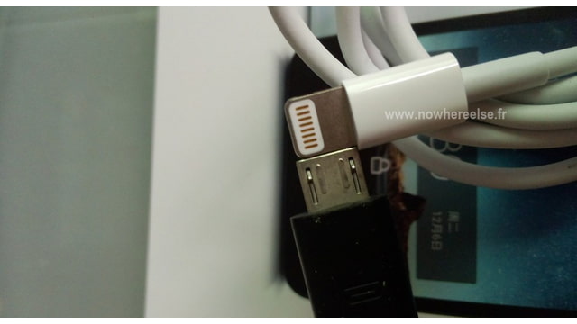 New Mini Dock Connector vs. Micro USB [Photo] - iClarified