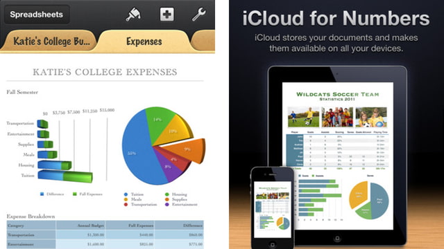 Numbers Gets iOS 6 Support, Can Open Spreadsheets in Other Apps ...