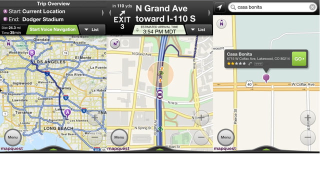 MapQuest Updates Its iPhone App With Favorites, Route to Point - iClarified