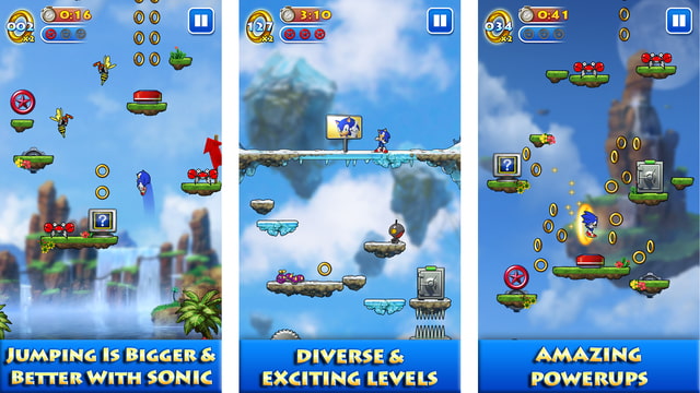 SEGA Releases Sonic Jump for iOS - iClarified