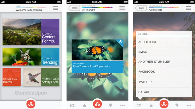 StumbleUpon! App Updated Lets You Create, Edit, and Share Lists ...