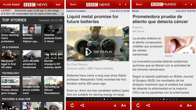 BBC News App Gets iPhone 5 Support - iClarified