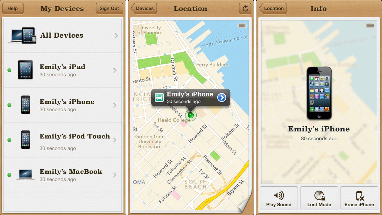 Find My iPhone Gets Updated With Driving Directions - iClarified
