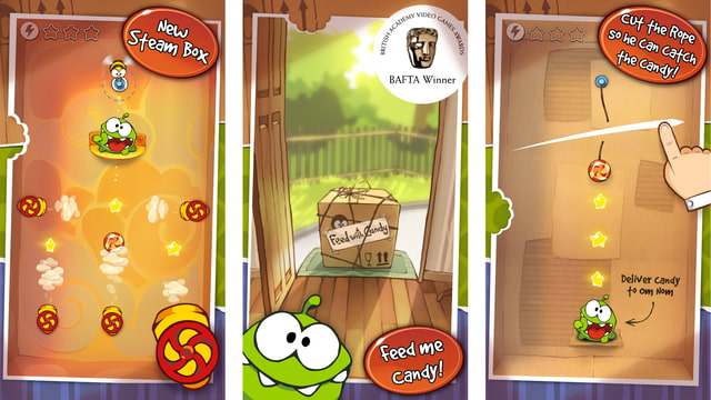Cut the Rope Gets New Steam Box With 25 More Levels - iClarified