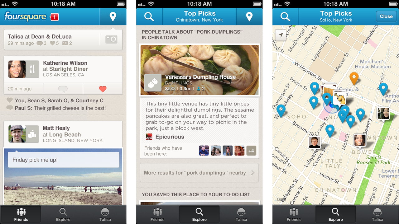 Foursquare App Gets Improved Check-In Notification Settings - iClarified