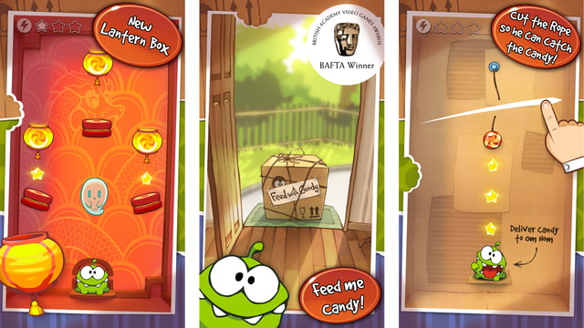 Cut the Rope Gets New Lantern Box With 25 Levels - iClarified