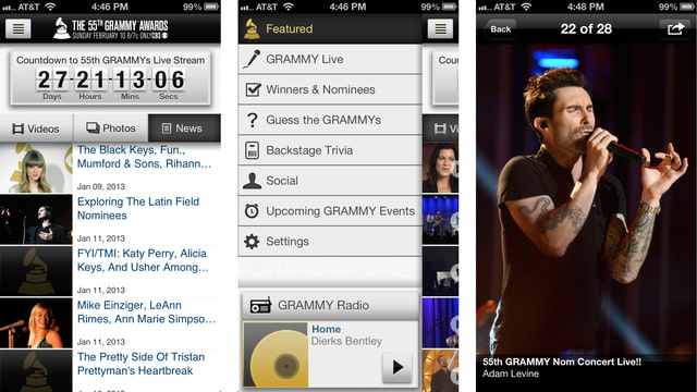 Get Ready for the GRAMMYs With the Official App - iClarified