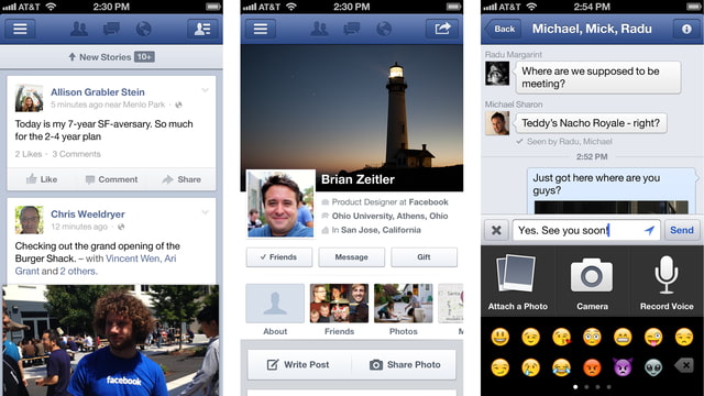 Facebook App is Updated With Improved Buttons to Like, Comment, Share ...