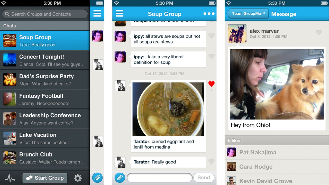 GroupMe Messaging App Gets Group Gallery View - iClarified