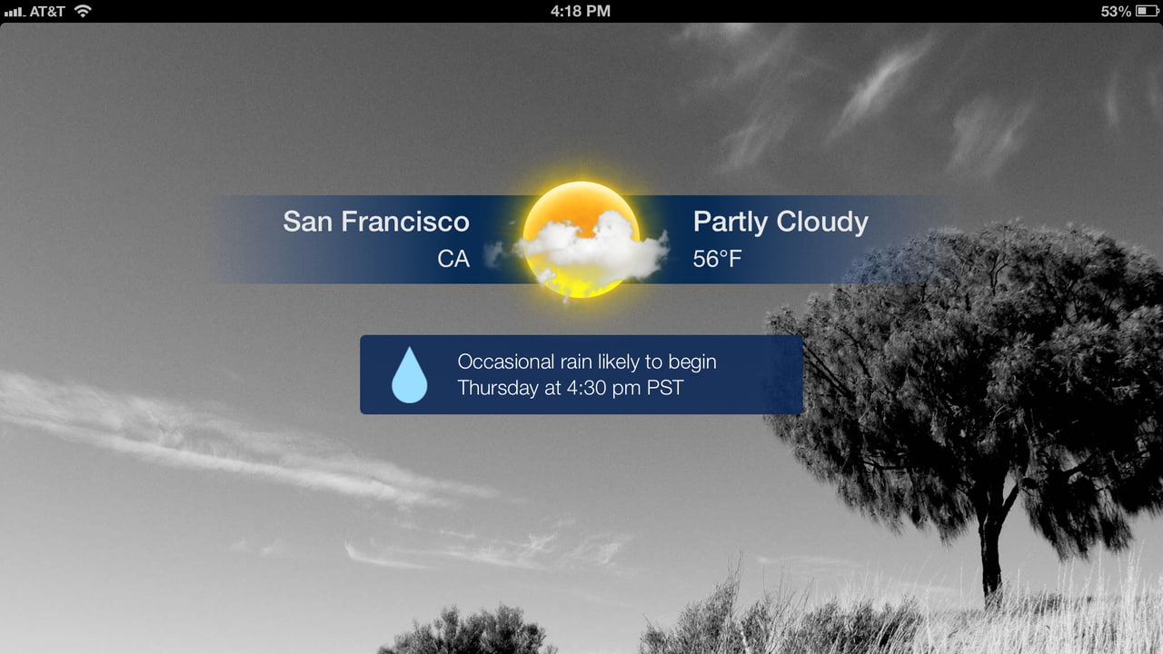 Future Radar Returns to the Weather Channel App for iPad - iClarified