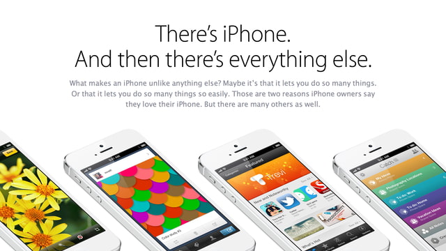 Apple Launches New Webpage Touting iPhone Over 'Everything Else ...